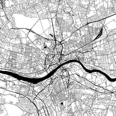 Vector of Newcastle upon Tyne downtown - ID:1-95545535 - Royalty Free ...