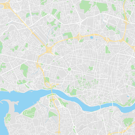 Vector of Downtown vector map of Porto, - ID:1-124605389 - Royalty Free ...