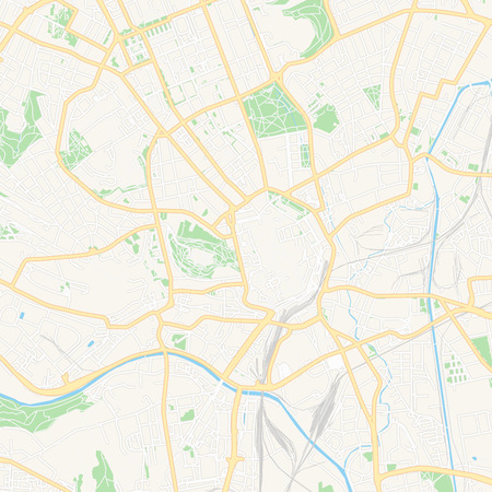 Vector of Printable map of Brno, - ID:1-125504663 - Royalty Free Image ...