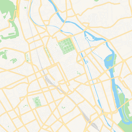 Vector of Printable map of Nancy, France - ID:1-123593375 - Royalty ...