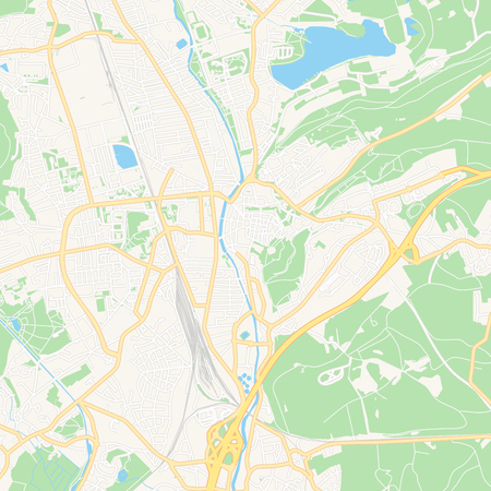 Vector of Printable map of Belfort, - ID:1-123593409 - Royalty Free ...