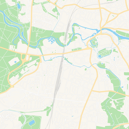 Vector of Printable map of Celle, - ID:1-123079429 - Royalty Free Image ...