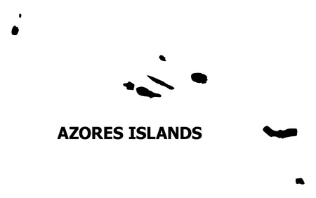 Photo of Vector Map of Azores Islands - ID:120348111 - Royalty Free ...