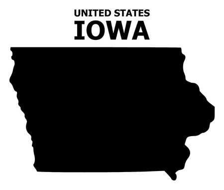 Vector of Vector Map of Iowa State with - ID:1-120349348 - Royalty Free ...