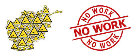 Vector of Grunge No Work stamp, and - ID:173294615 - Royalty Free Image ...