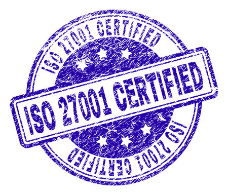 Vector of ISO 27001 CERTIFIED stamp seal - ID:1-105895184 - Royalty ...