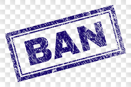 Vector of BAN stamp seal watermark with - ID:1-126164946 - Royalty Free ...