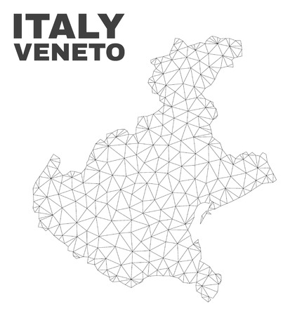 Vector of Abstract Veneto region map - ID:1-116727376 - Royalty Free ...