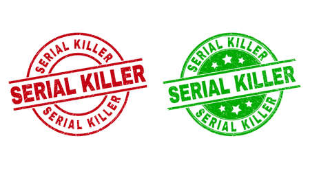 Vector of Round SERIAL KILLER seal - ID:1-165227155 - Royalty Free ...