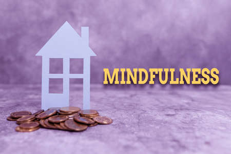 Conceptual caption Mindfulness. Business concept state of mind attained ...
