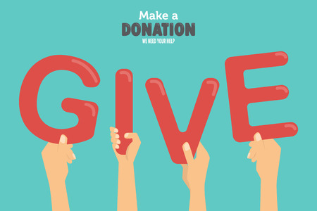 Vector of give and share your love to - ID:1-59119546 - Royalty Free ...