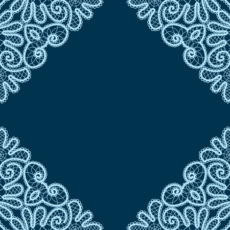 Lace Corner Vector