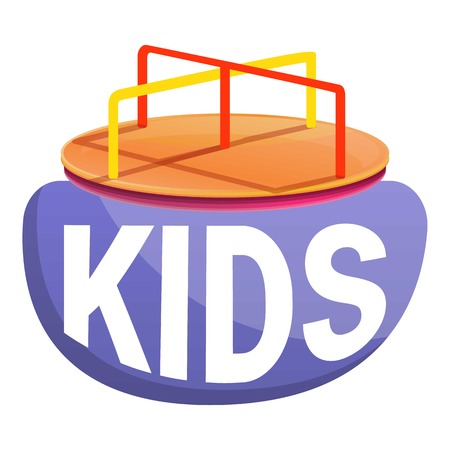 Vecteur de Kids merry-go-round logo. - ID:120087263 - image libre de ...
