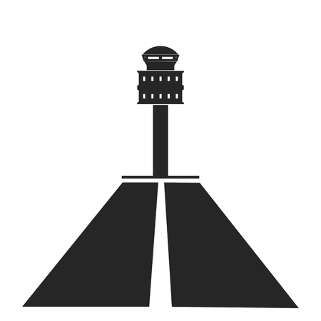 Vector of Runway icon. Outline thin line - ID:1-119615914 - Royalty ...