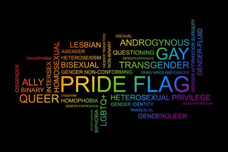 Vector of LGBT words in vector format. - ID:1-126882352 - Royalty Free ...