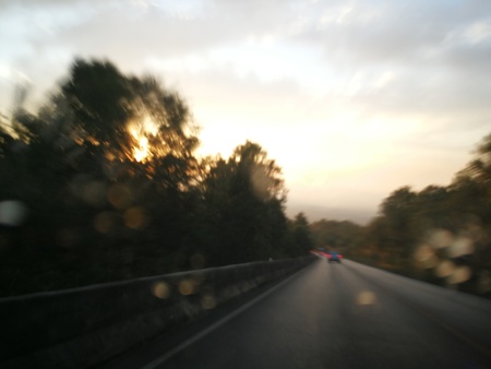 Water drops on the windshield, Traveling in the rain - Stock Image ...
