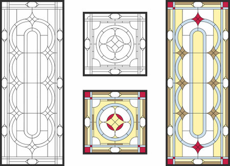 How To Put Stained Glass Into A Door Frame - Glass Door Ideas