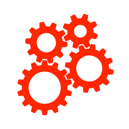 Red Gear Icon Png