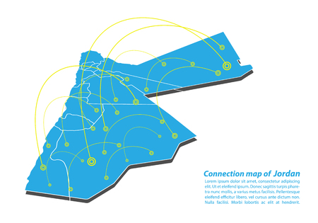 Vector of Modern of jordan Map - ID:1-114905563 - Royalty Free Image ...