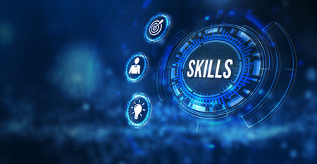 Internet, business, Technology and network concept. Coach motivation to ...