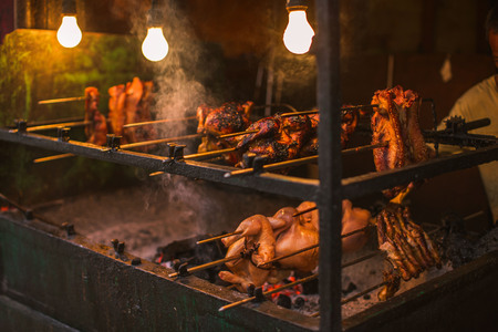 Photo of outdoor street chicken - ID:1-121835706 - Royalty Free Image ...
