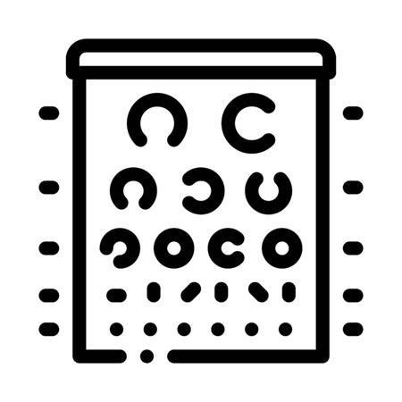 Vector of Eyes Ophthalmic Test Chart - ID:1-141290556 - Royalty Free ...