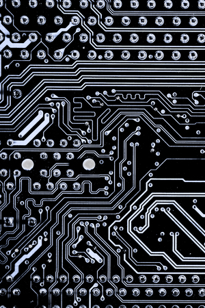 Abstract,close up of Mainboard Electronic computer background. (logic ...