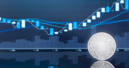 Initial coin offering (ICO) and digital money investing concept ...