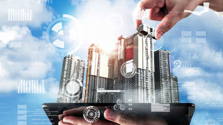 Innovative architecture and inventive civil engineering plan building ...