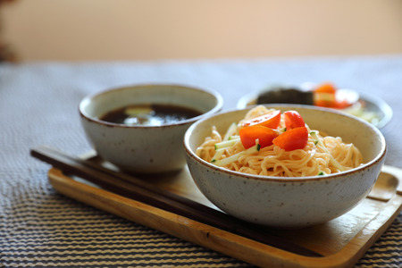 Cold noodles japanese food styleの写真素材 [40119356108]｜毎月1点無料（フリー）のストックフォト ...