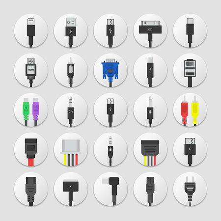Vector of Connectors icons series. Data - ID:1-87988127 - Royalty Free ...