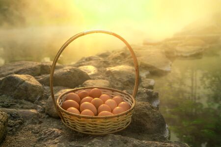 Photo of Onsen Hot Spring Eggs in - ID:1-141093582 - Royalty Free Image ...