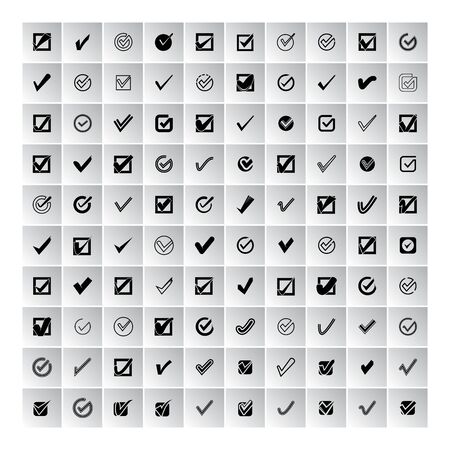 Vecteur de check list, check mark icon in - ID:148737857 - image libre ...