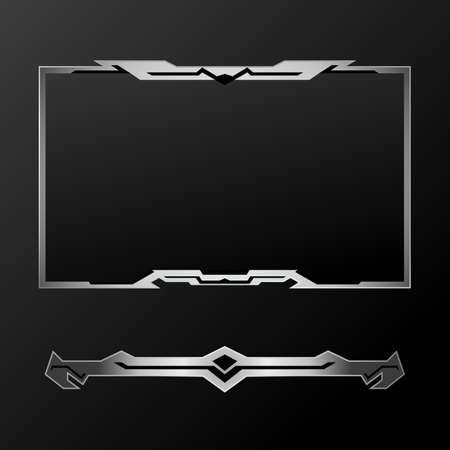 Vector of Silver metallic live stream - ID:1-186934948 - Royalty Free ...