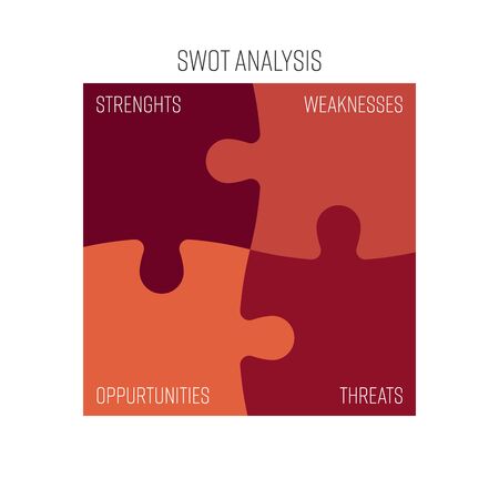 Vecteur de SWOT Business Infographic - ID:141068824 - image libre de ...
