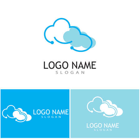 Technology logo template vector illustration - Stock Image - Everypixel