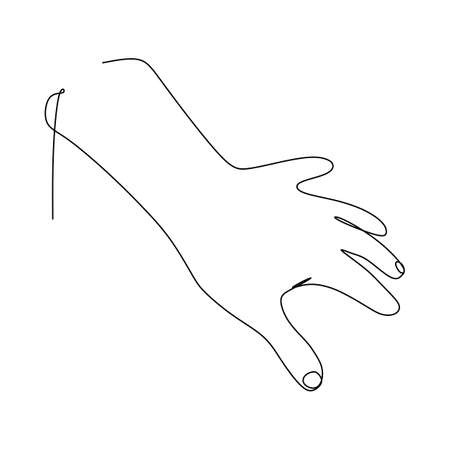 Vector of Wrist hand gesture Single line - ID:1-185271894 - Royalty ...