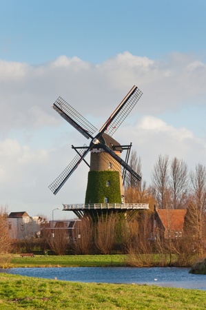 Photo of Windmill De Arend (lit.: The - ID:1-11555402 - Royalty Free ...
