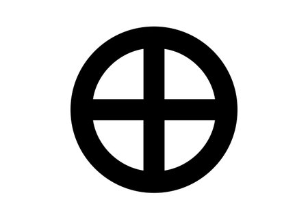 Vector of A cross, a solar cross, or a - ID:1-123238083 - Royalty Free ...