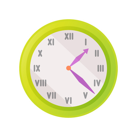 Vector of Clock icon showing exact time - ID:125812808 - Royalty Free ...