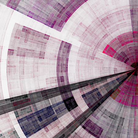 Composition of abstract radial grid and lights as a concept metaphor ...