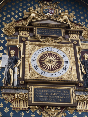 Photo of Oldest Public Clock in Paris - ID:1-125163674 - Royalty Free ...