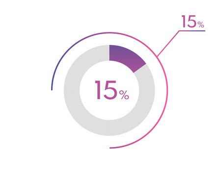 Vector of 15 Percentage diagrams, pie - ID:1-160796235 - Royalty Free ...