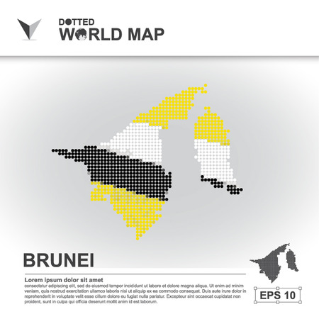 Vector of map, asean, illustration, dot, - ID:50007965 - Royalty Free ...