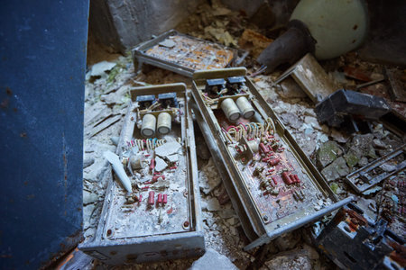 Photo of Destroyed command post of the - ID:1-127650606 - Royalty Free ...