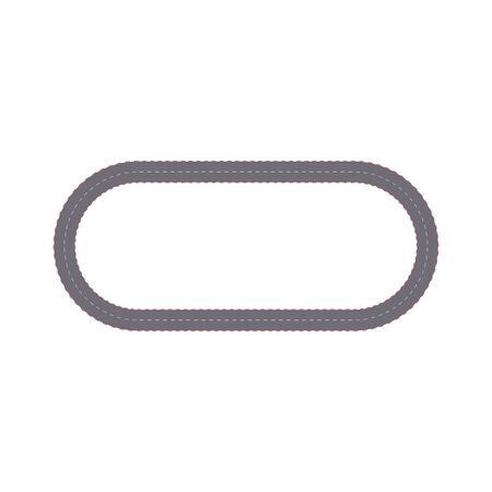 Vector of Race track road isolated on - ID:1-128171198 - Royalty Free ...