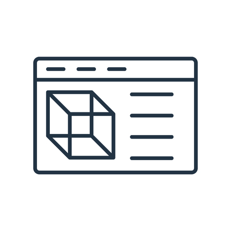 Prototype icon vector isolated on white background, Prototype ...