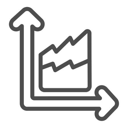 Vecteur de Dual chart with two growth - ID:176462516 - image libre de ...