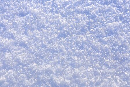 macro texture of pure snow in the sunshine - Stock Image - Everypixel