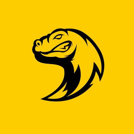 Vector of Komodo dragon mascot logo - ID:1-147435204 - Royalty Free ...